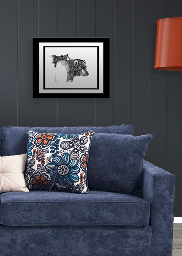 Bear - "Bear Hug" – Stu Rosen Art